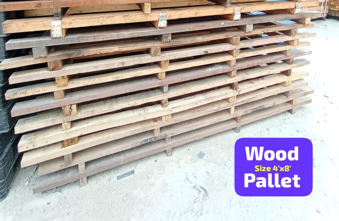 4x8 wood pallet for sale, Furniture & Home Living, Outdoor Furniture on ...
