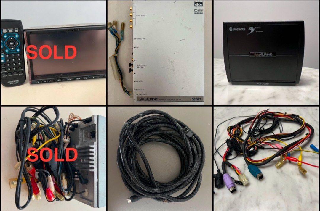 Alpine Mobile Media Station Head Unit Digital Sound Processor DSP ...