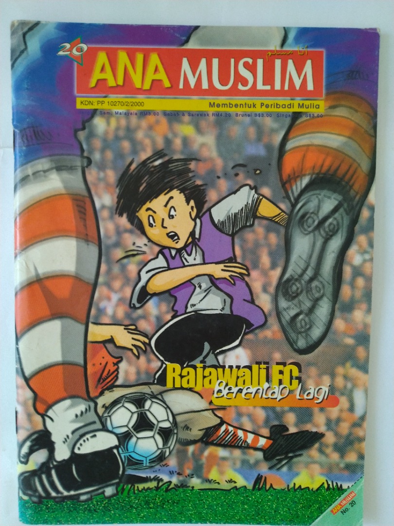 Ana Muslim No.20 Rajawali FC berentap lagi, Hobbies & Toys, Books & Magazines, Children's Books ...