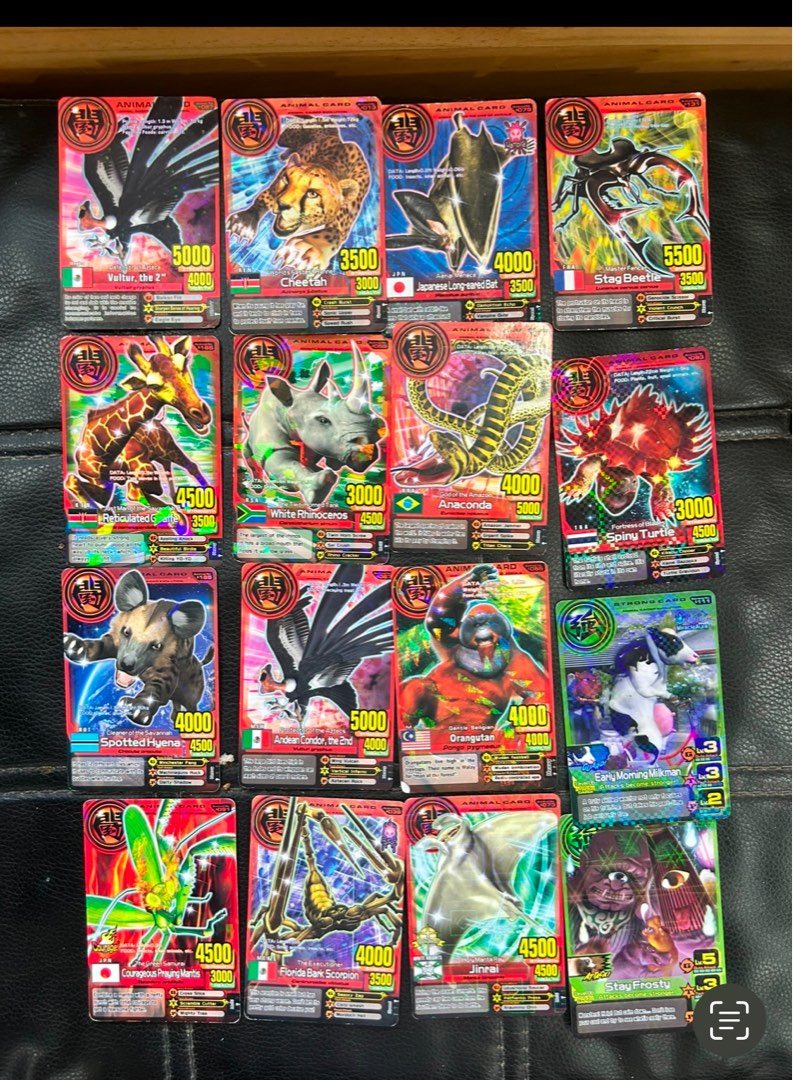 ANIMAL KAISER CARDS, Hobbies & Toys, Memorabilia & Collectibles ...