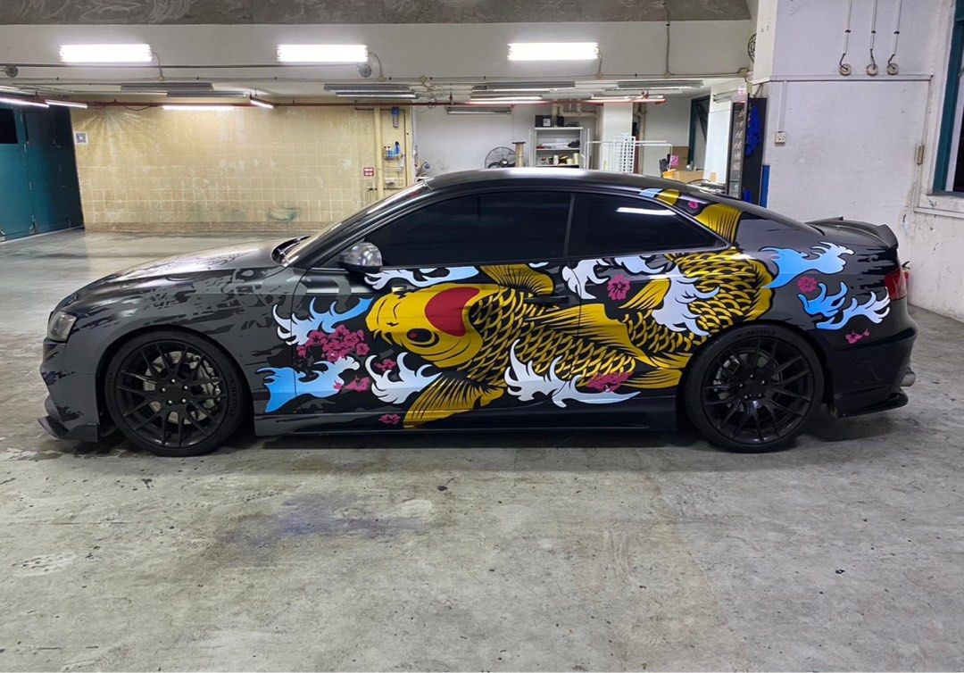 Animation, Garage Customized Design, Team Logo, Racing Lines & Vehicle ...
