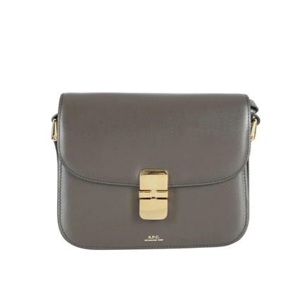 APC Grace grey with gold hardware, Women's Fashion, Bags & Wallets ...