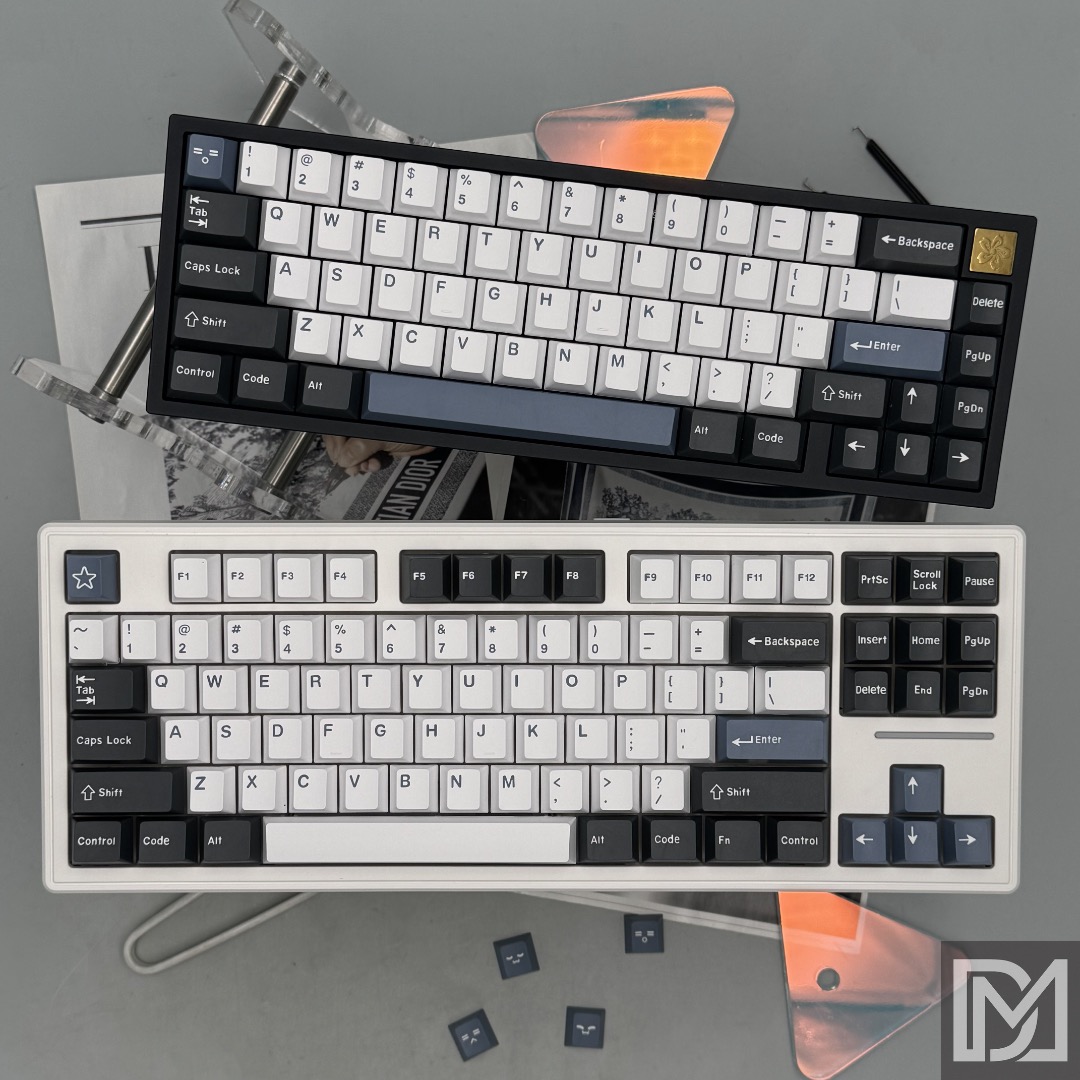 Arctic Keycap PBT Cherry Profile Double Shot Keycaps 170pcs For ...