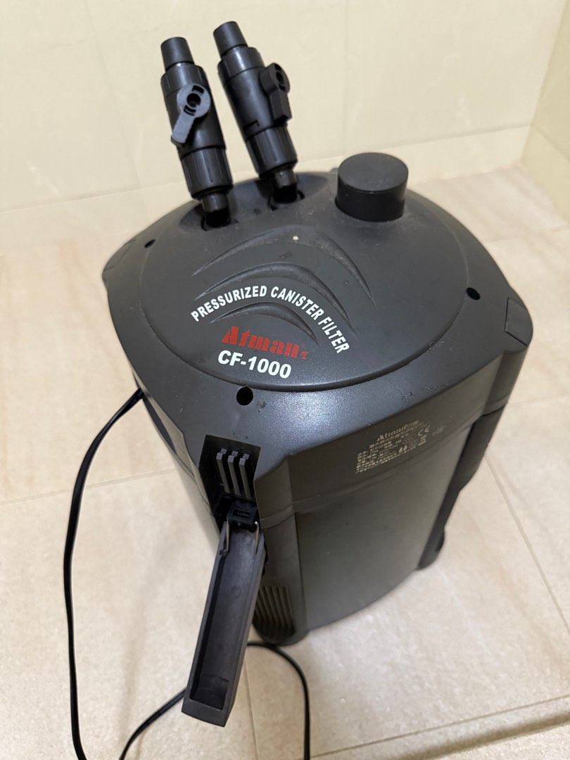 Atman Canister filter CF-1000, Pet Supplies, Homes & Other Pet Accessories on Carousell