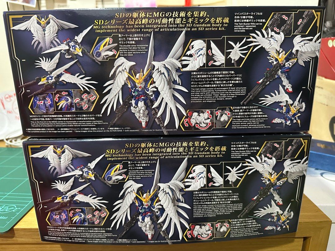 Bandai MGSD Wing zero, Hobbies & Toys, Collectibles & Memorabilia, Fan ...