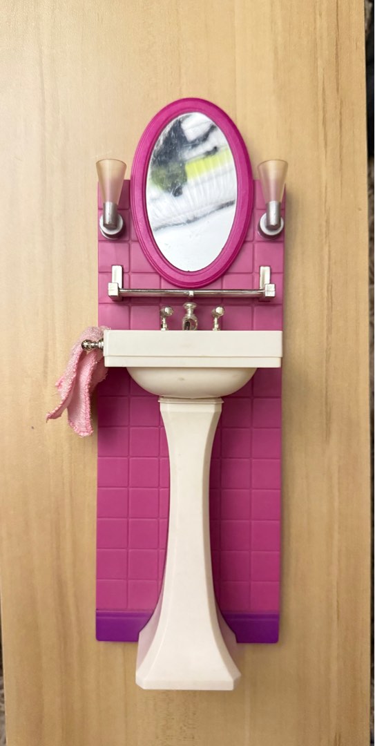 Barbie Furniture (Bathroom Sink), Hobbies & Toys, Toys & Games on Carousell