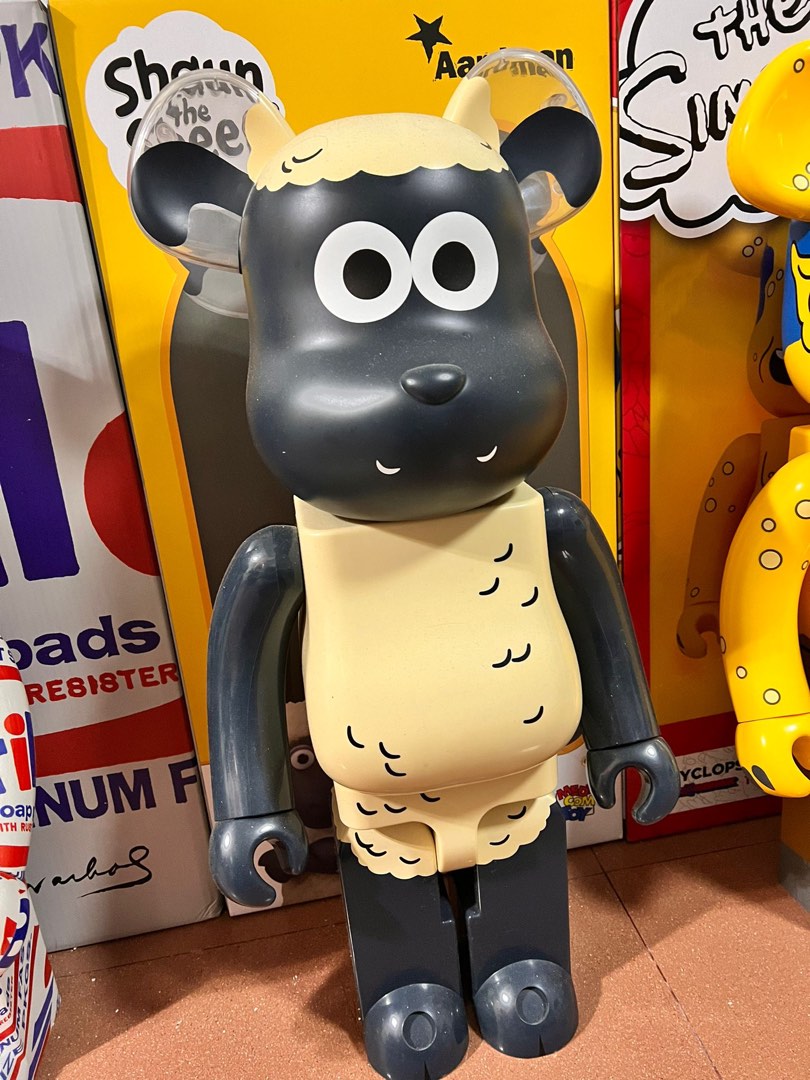 Bearbrick Shaun the Sheep 1000%., Hobbies & Toys, Toys & Games on Carousell