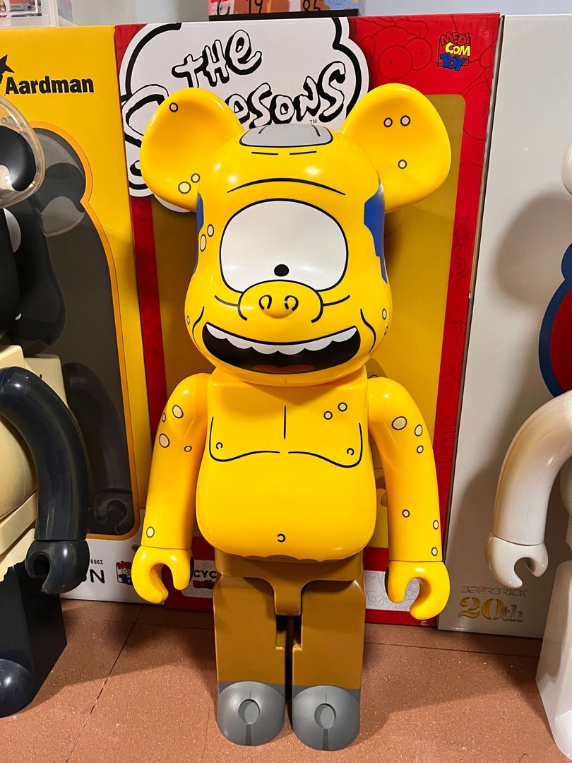 Bearbricks Simpsons Cyclops 1000%, Hobbies & Toys, Toys & Games on ...