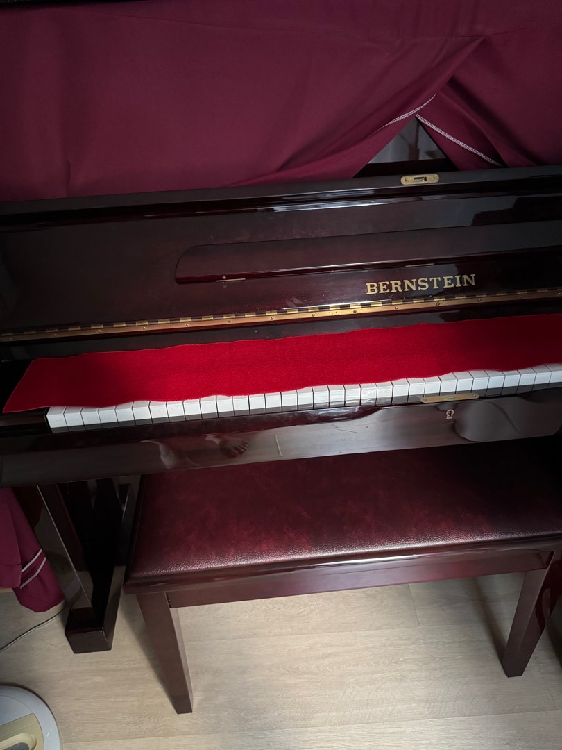 Bernstein tall exam piano. German keys with rounded base., Hobbies ...