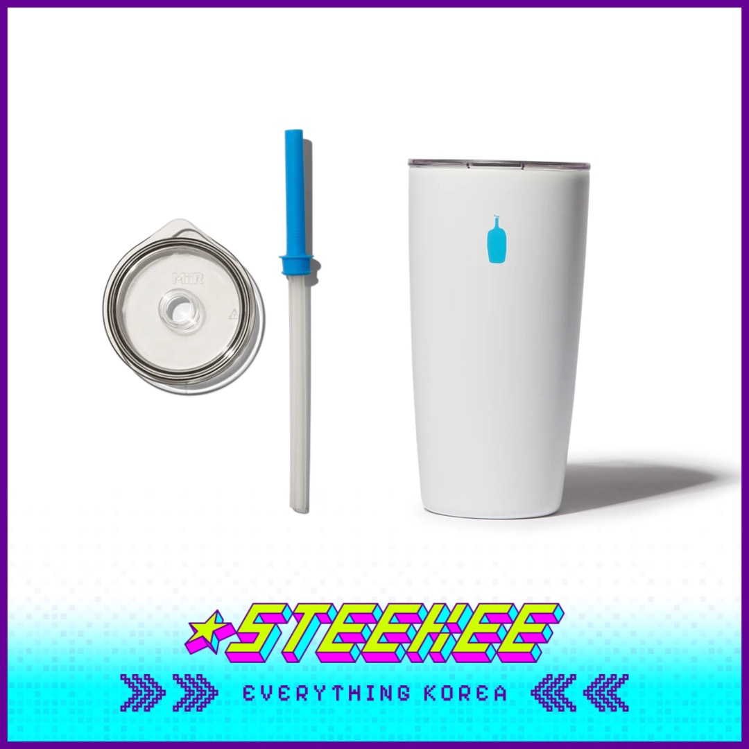 BLUE BOTTLE COFFEE Commuter Cup 12oz 354ml Reusable Straw Lid Set by ...