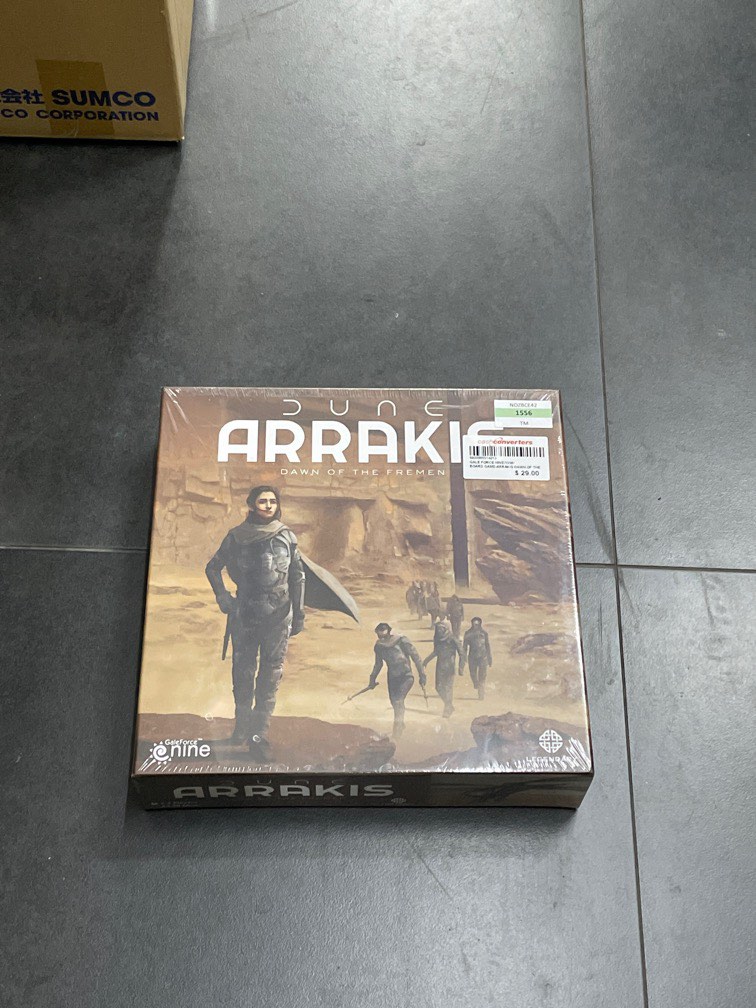 Arrakis: Dawn of The Fremen, Board Game, Hobbies & Toys, Toys & Games ...