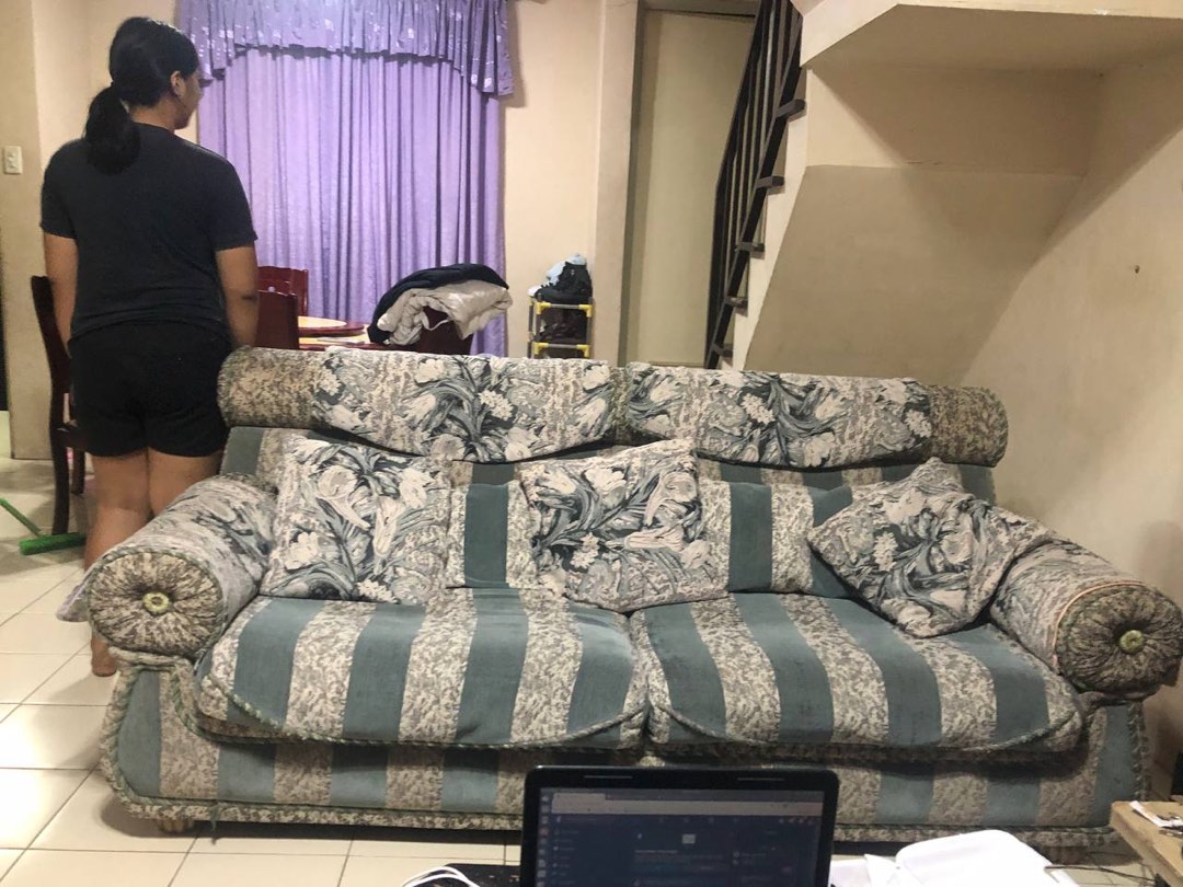 Bulky sofa, Furniture & Home Living, Furniture, Sofas on Carousell