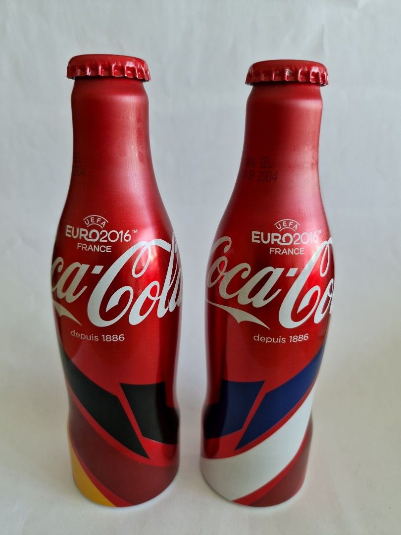 Coca Cola Bottle, Brand New Coca cola aluminium bottles, UEFA Euro 2016 ...