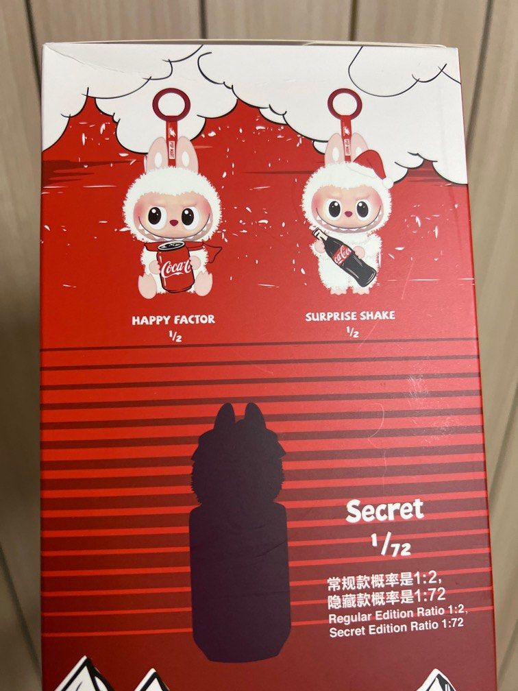 Coca cola labubu - happy factor, Hobbies & Toys, Memorabilia ...