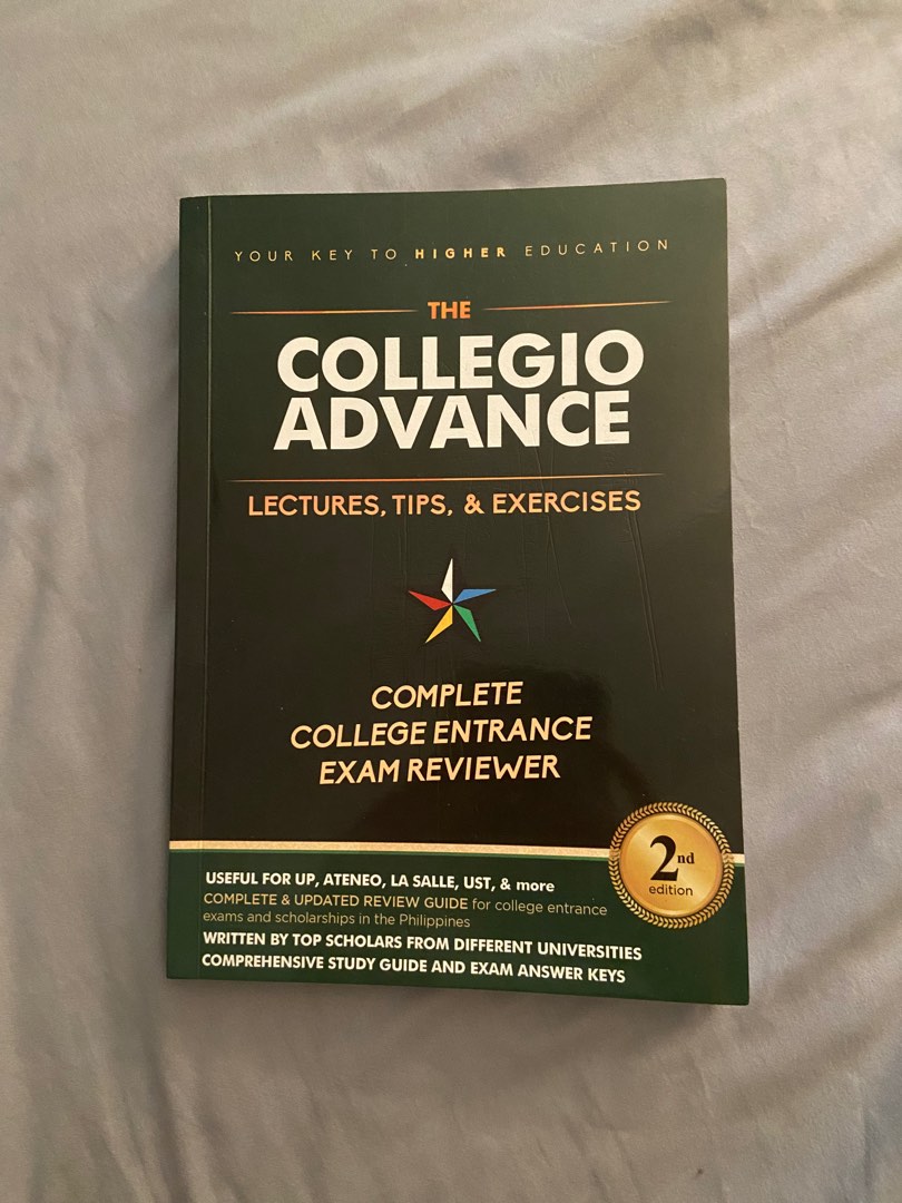 Collegio Advance CET Reviewer Book, Hobbies & Toys, Books & Magazines ...