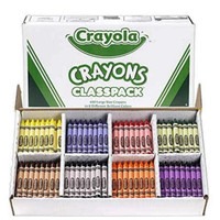 Crayola Crayon Classpack 400 Count 8 Colours, Toys & Collectibles ...