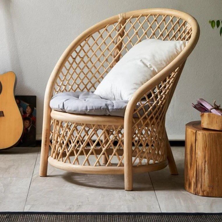 DIVZ Rattan Balloon Chair, Furniture & Home Living, Furniture, Chairs ...