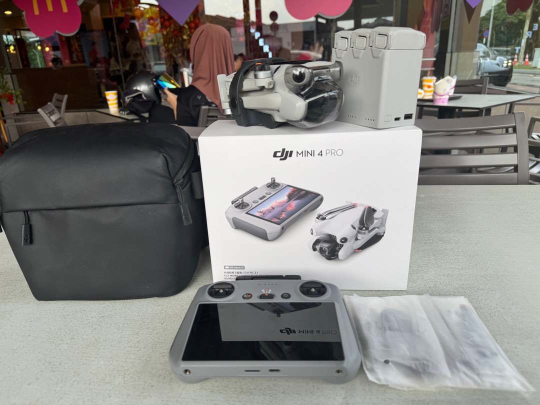 DJI Mini 4 Pro FMC Plus, Photography, Drones on Carousell