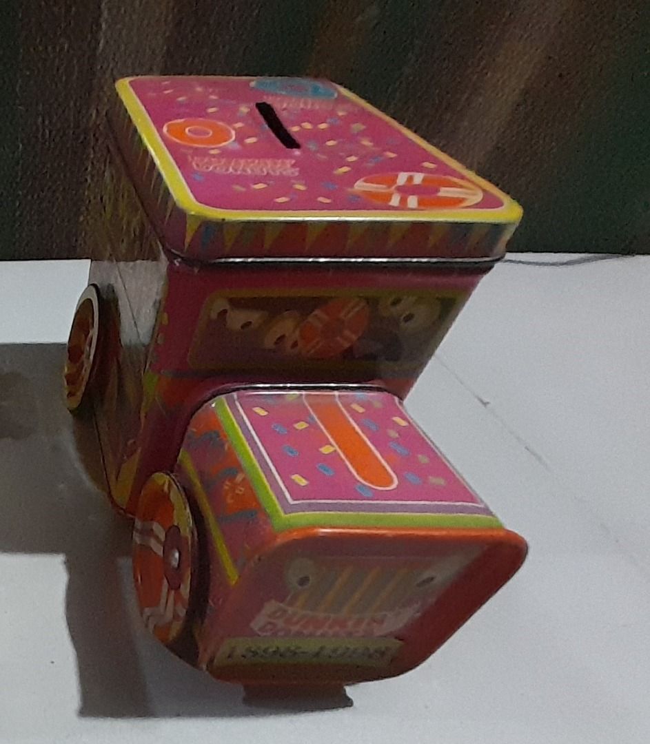 Dunkin' Donuts Noypi Dyipni 1998 - Tin Coin Bank Jeepney - Sentenaryo ...