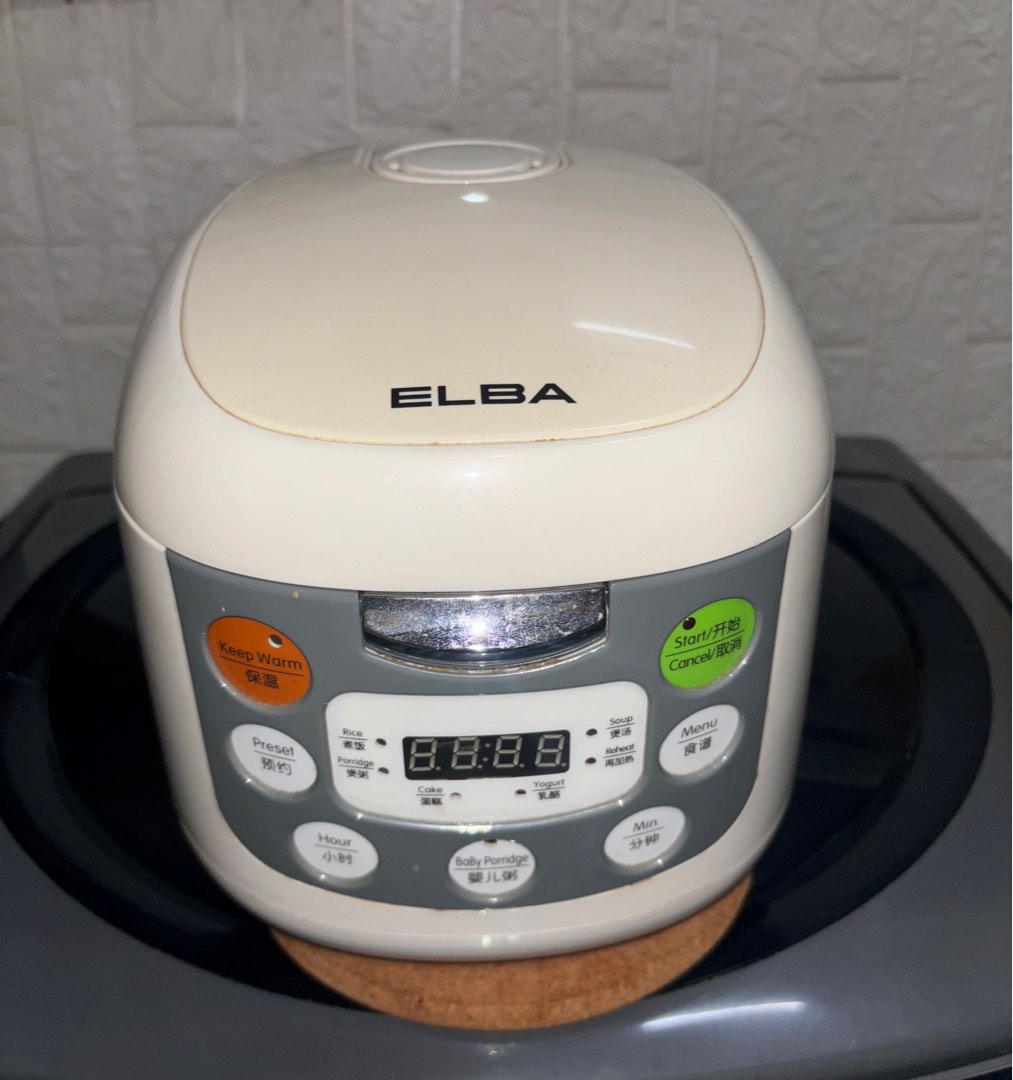 Elba Rice Cooker 2.0L, TV & Home Appliances, Kitchen Appliances ...