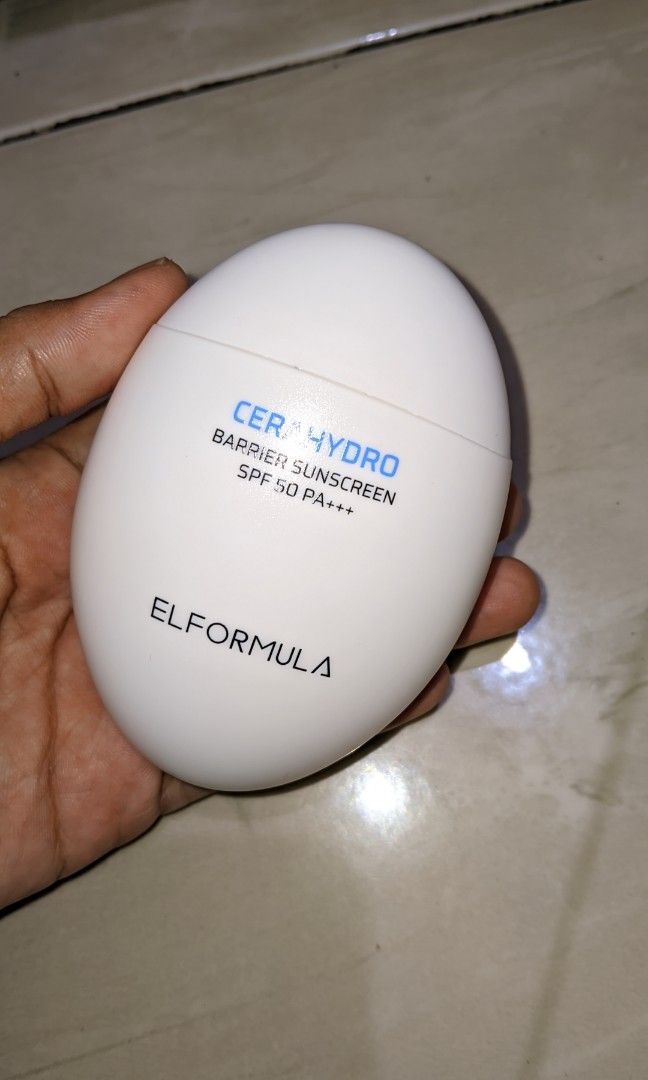Elformula Cerahydro Barrier Sunscreen SPF 50 PA+++, Kesehatan ...