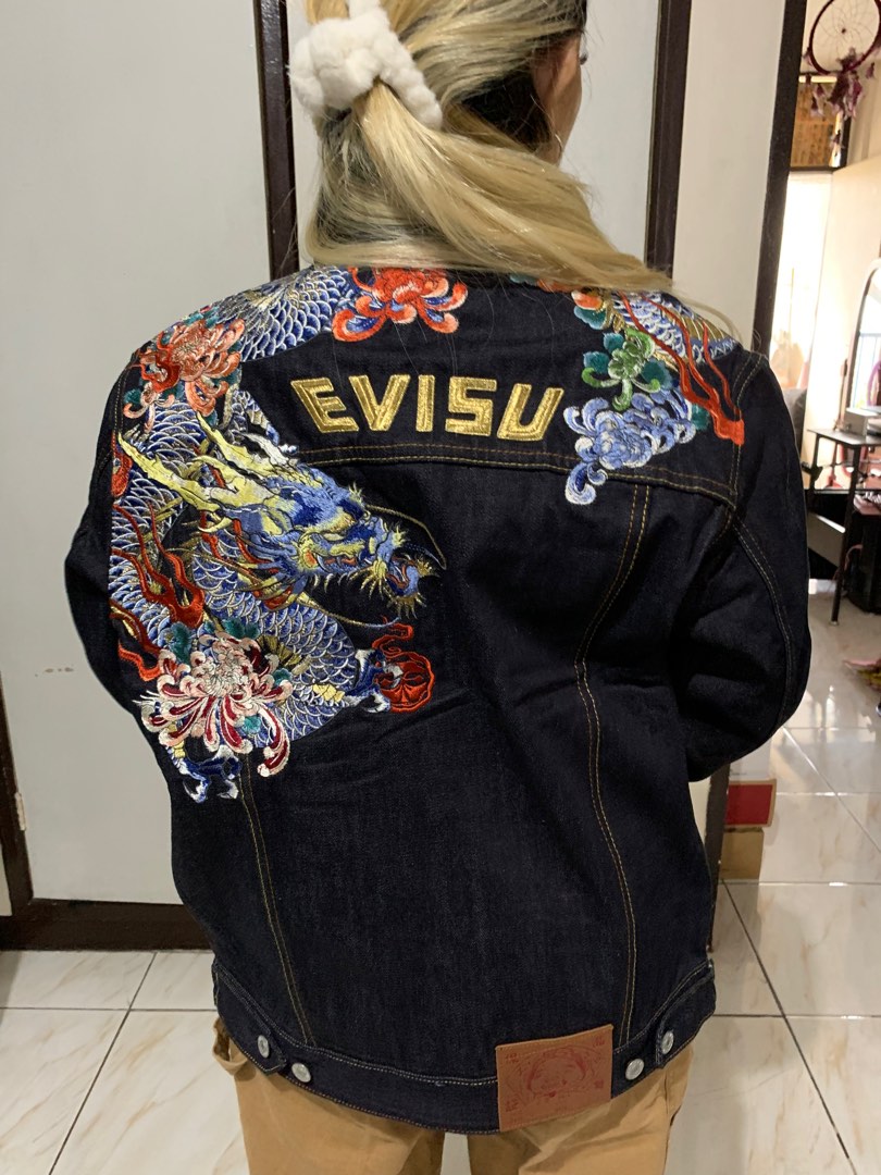 Evisu dragon jacket, Men's Fashion, Coats, Jackets and Outerwear on ...