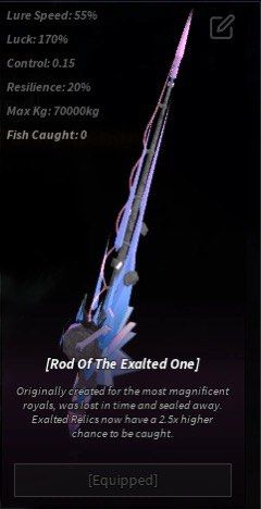 Fisch Cheapest Rod Of The Exalted One Set! 💯, Video Gaming, Gaming ...