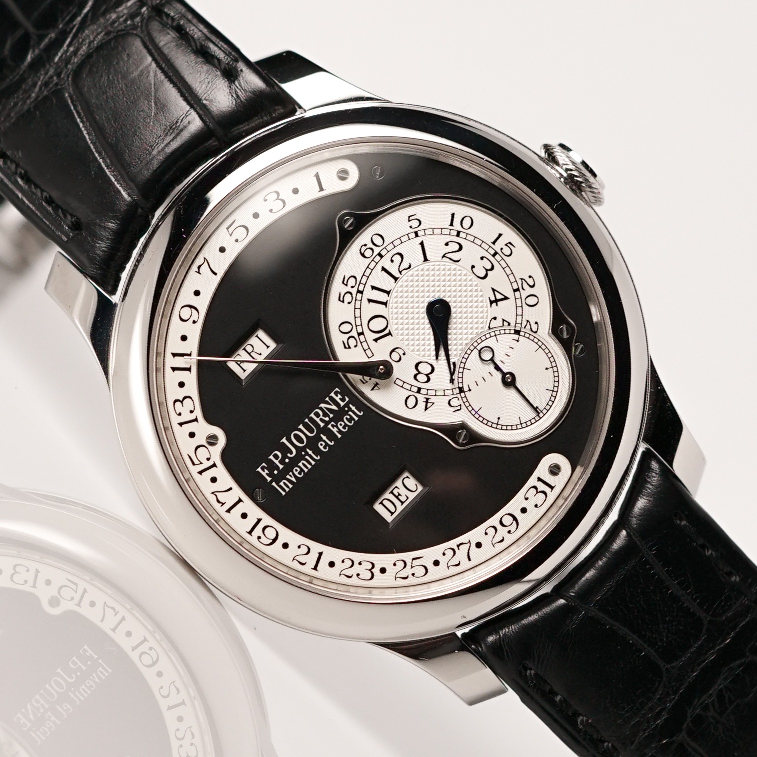 F.P.Journe Octa Calendrier Black Label 40mm, Luxury, Watches on Carousell
