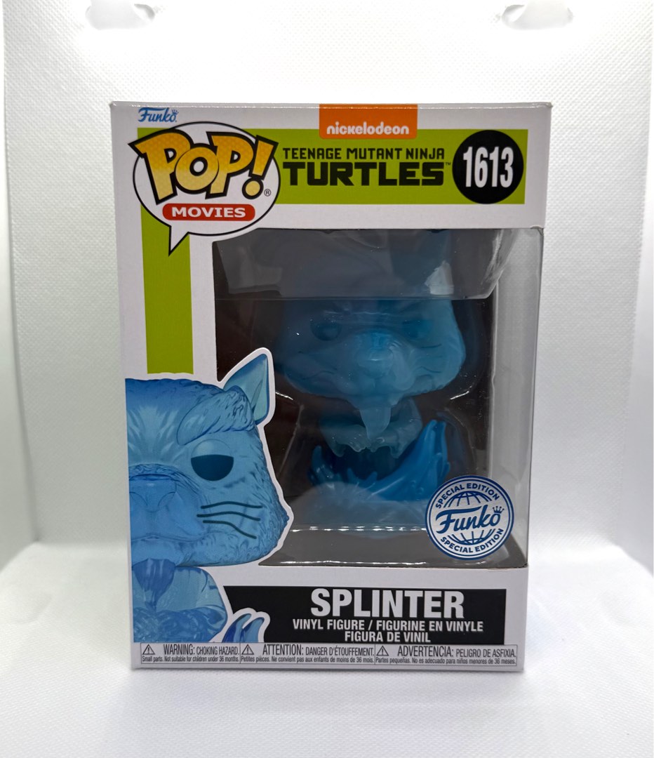 Funko Pop Teenage Mutant Ninja Turtles Splinter #1613, Hobbies & Toys ...