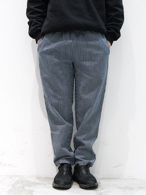 GU COOKMAN Chef Pants Hickory Super Baggy Parachute Drawstring, Men's ...