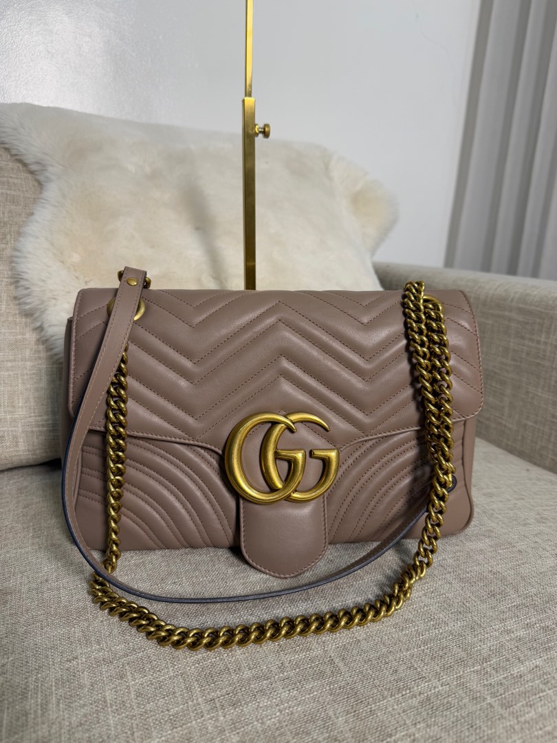 Gucci Marmont Flap Bag in Medium, Women's Fashion, Bags & Wallets ...