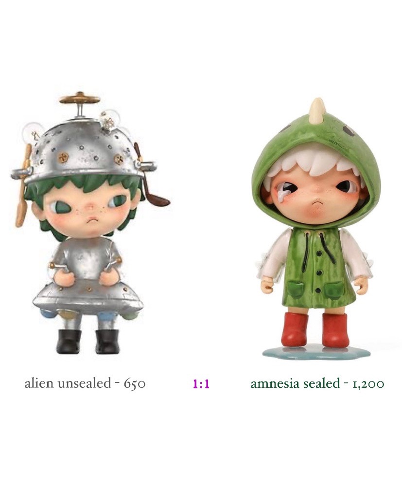 Hirono Amnesia & Alien Set, Hobbies & Toys, Toys & Games on Carousell