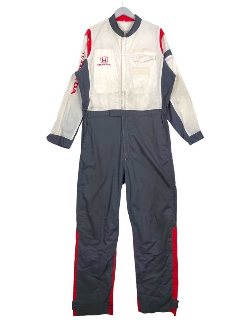HONDA RACING SUIT COVERALL, Men's Fashion, Coats, Jackets and Outerwear ...