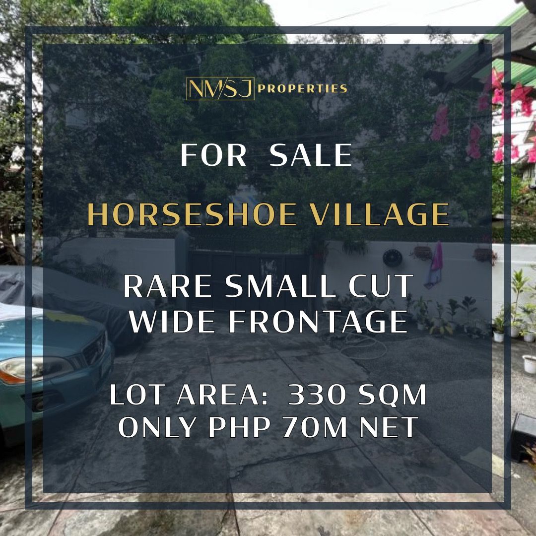 Horseshoe Village Quezon City Small Lot Cut For Sale near Robinsons ...
