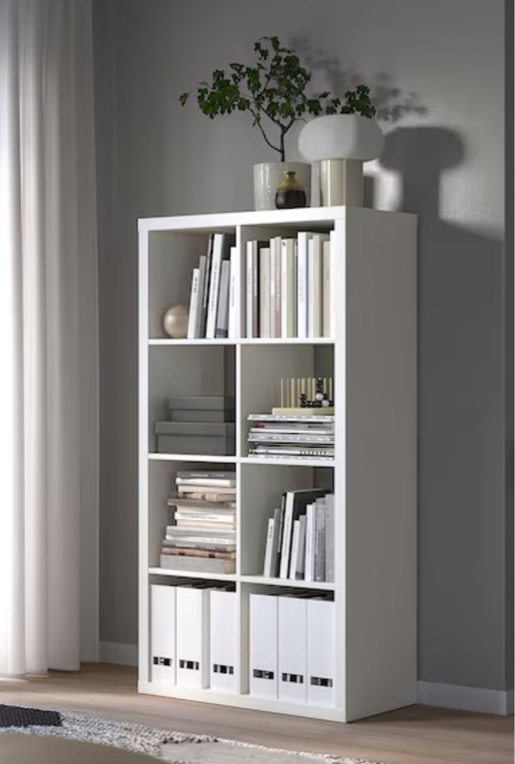 IKEA Kallax Bookshelf, Furniture & Home Living, Furniture, Shelves ...