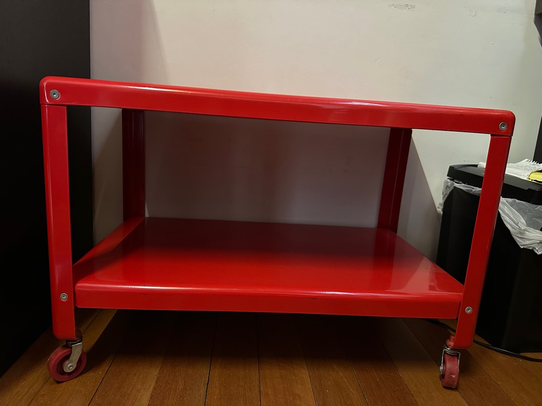 IKEA Red PS Coffee Table, Furniture & Home Living, Furniture, Tables ...