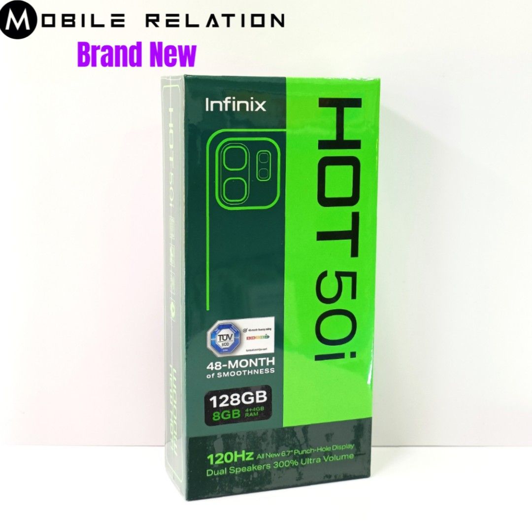 Infinix Hot 50i Titanium Grey 128GB, Mobile Phones & Gadgets, Mobile ...