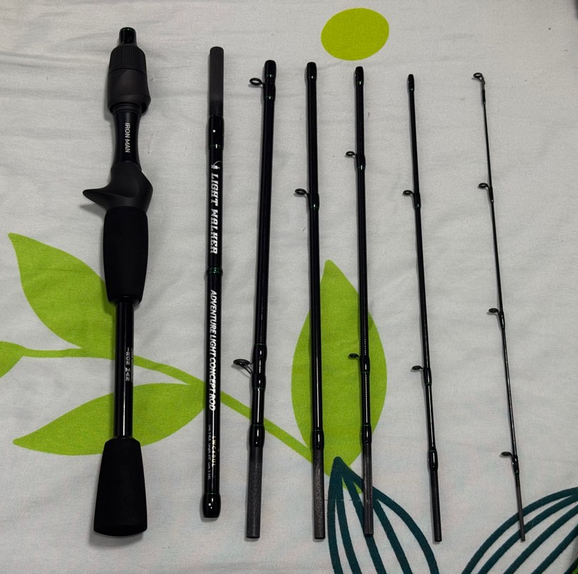 IronMan Lightwalker Ultralight BC Rod, Sports Equipment, Fishing on ...