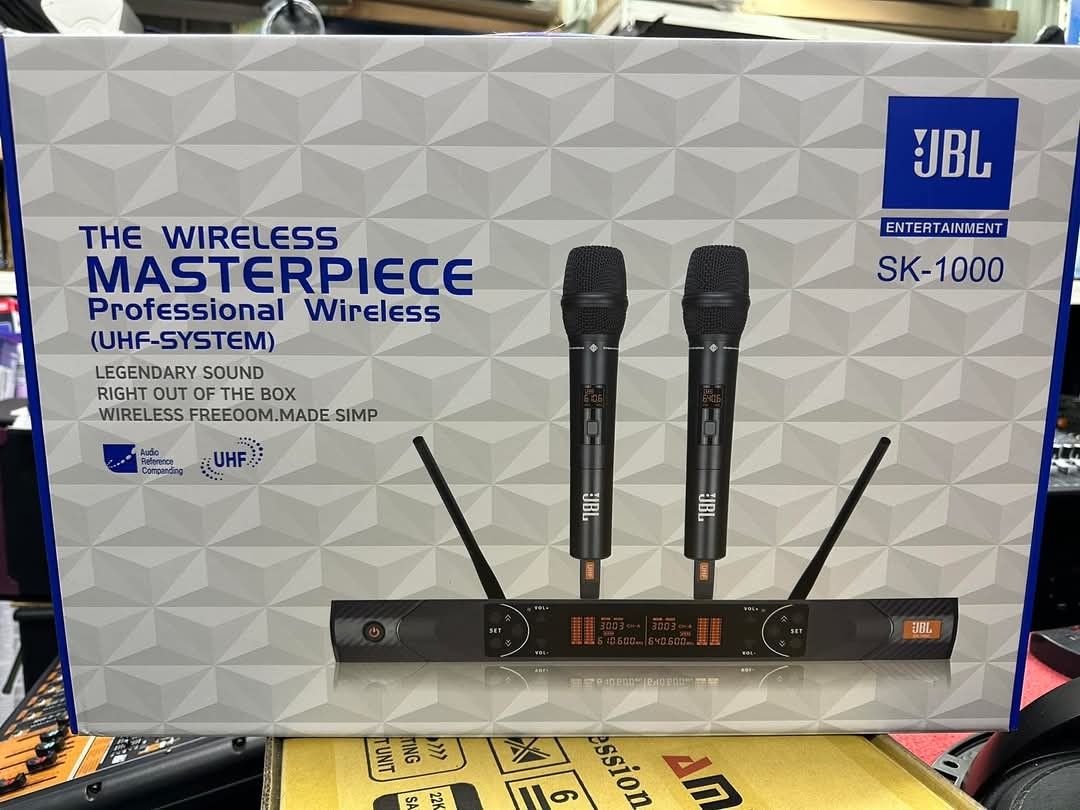 JBL SK-1000 Wireless Mic, Audio, Microphones on Carousell