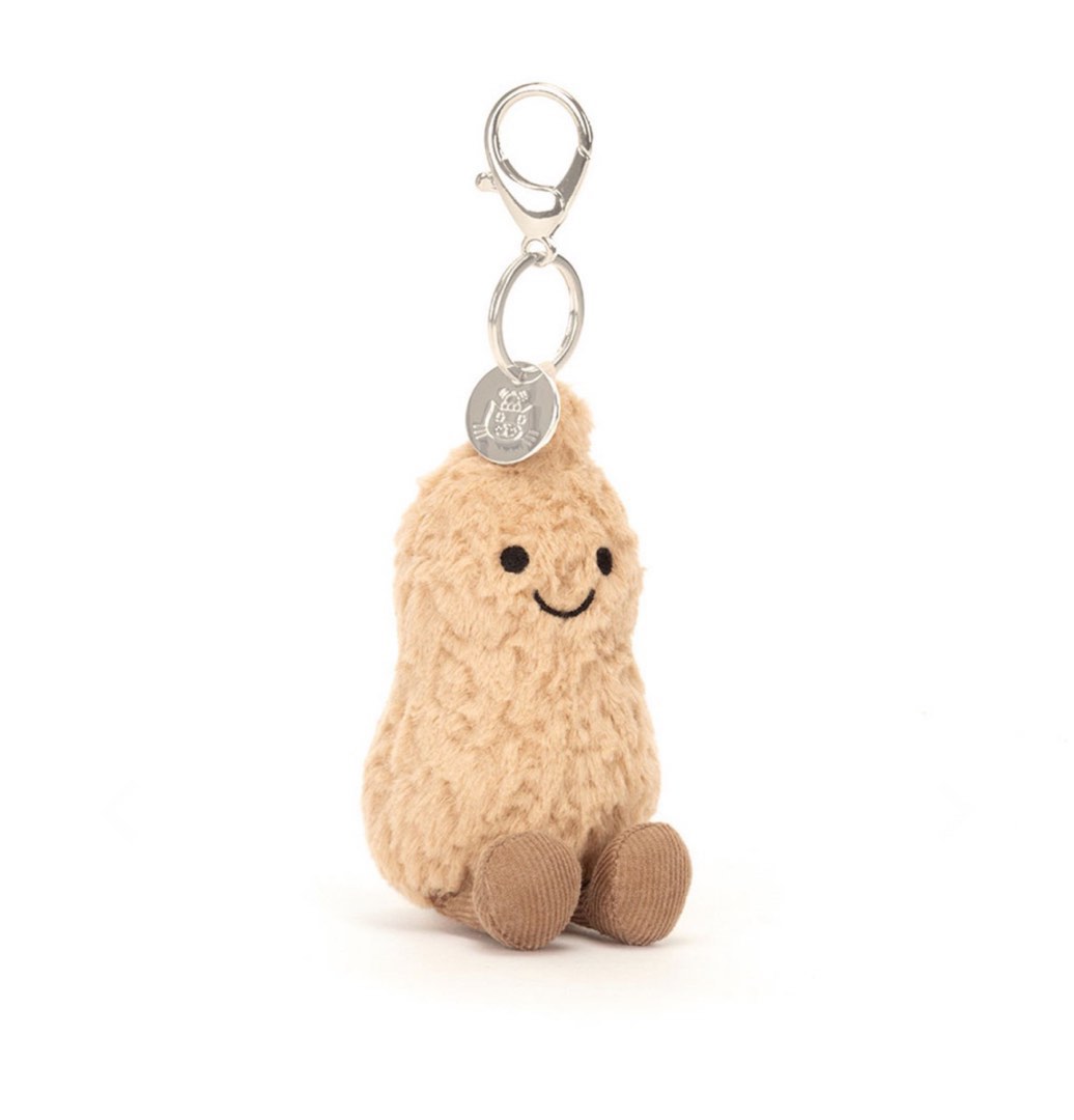 Jellycat peanut keychain bag charm, Hobbies & Toys, Toys & Games on ...