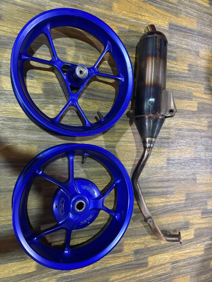 Jvt titanium v3 X stock mags, Motorbikes, Motorbike Parts & Accessories ...