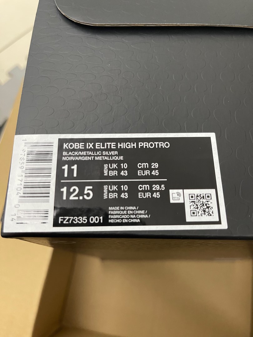 Kobe 9 elite proto maestro, Men's Fashion, Footwear, Sneakers on Carousell