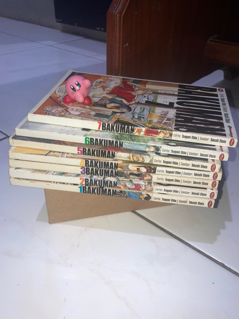 Komik Manga Bakuman by Tsugumi Ohba & Takeshi Obata Vol 1-7, Buku & Alat Tulis, Komik dan Manga ...