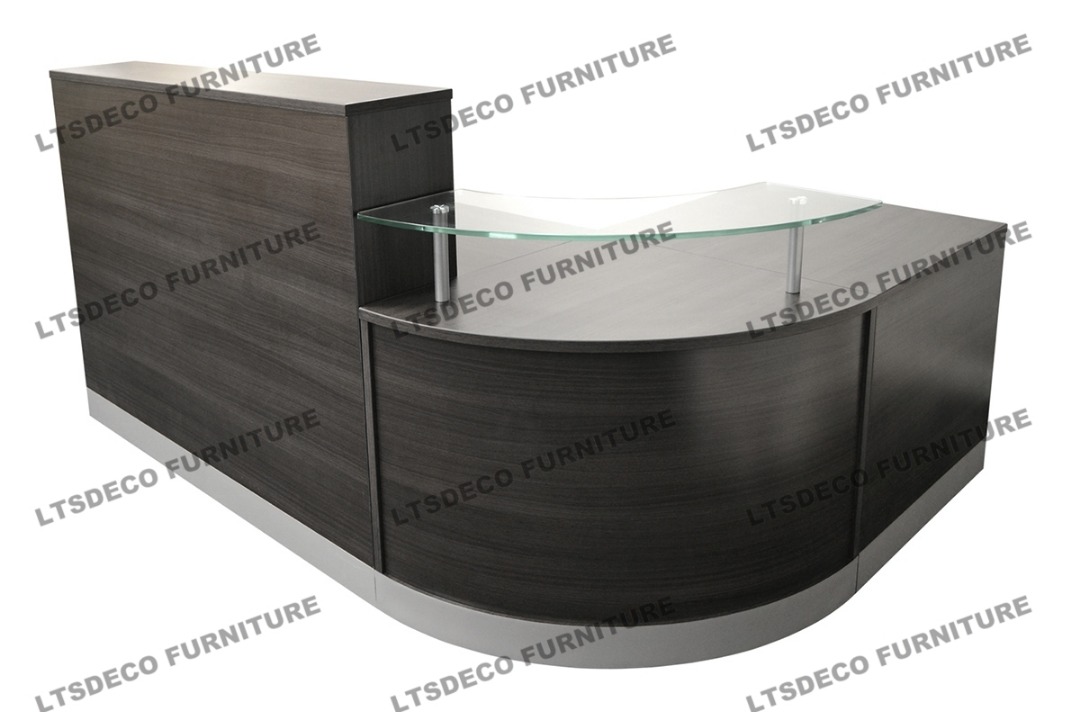 L SHAPE RECEPTION TABLE - OFFICE PARTITION - OFFICE FURNITURE ...