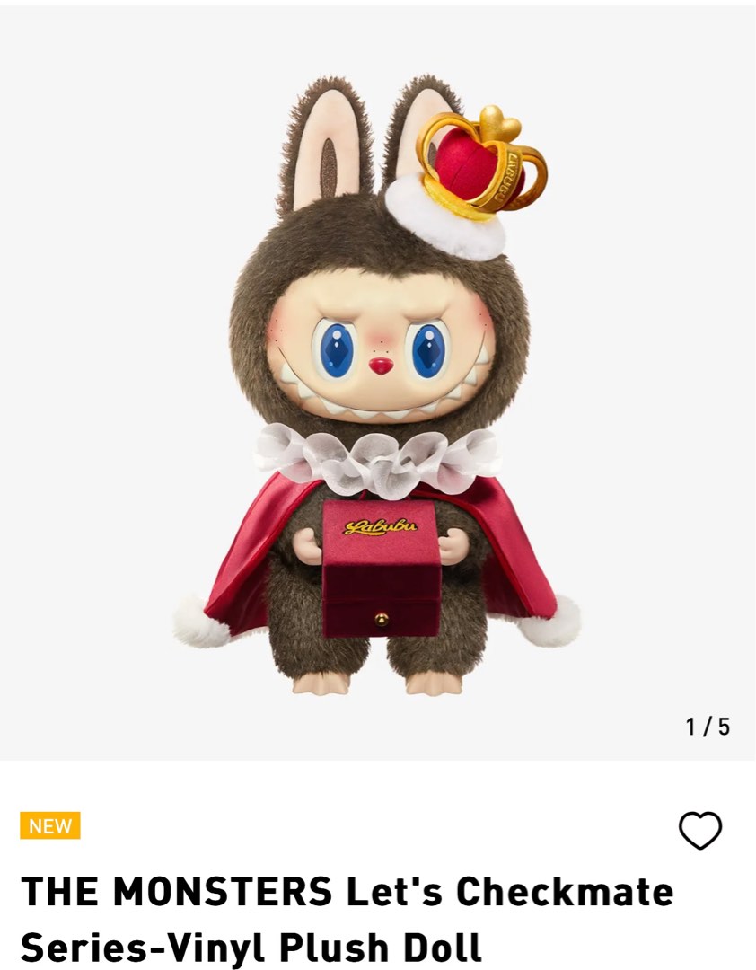 Labubu checkmate set, Hobbies & Toys, Toys & Games on Carousell