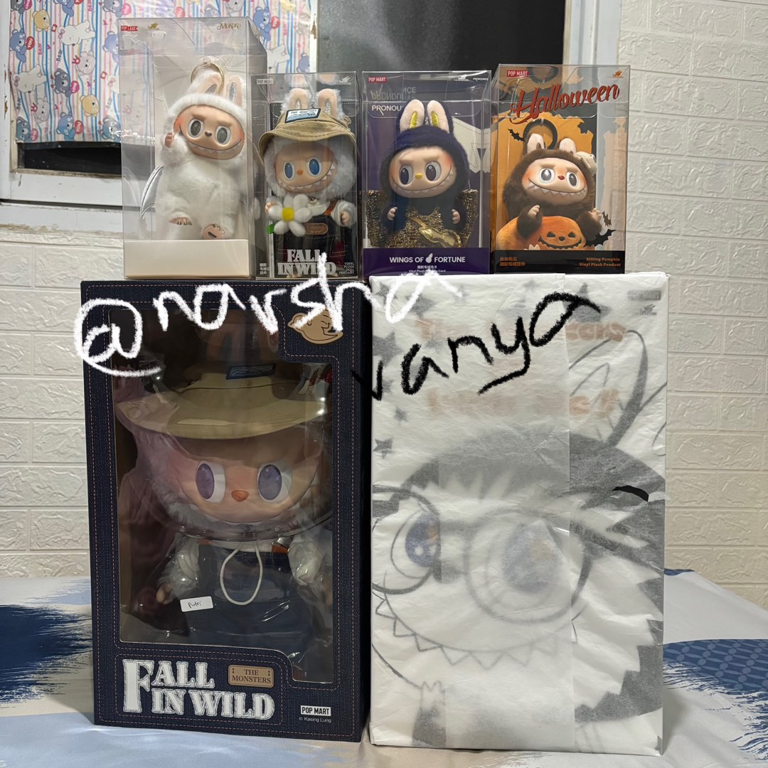 Labubu FIW Fall In Wild, Labubu Halloween, Labubu Pronounce Ungu ...