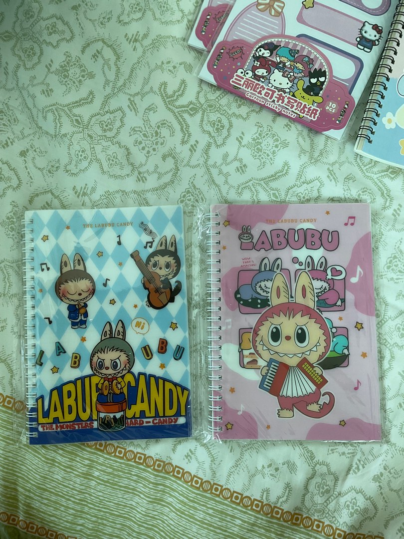 Labubu notebook, Computers & Tech, Laptops & Notebooks on Carousell