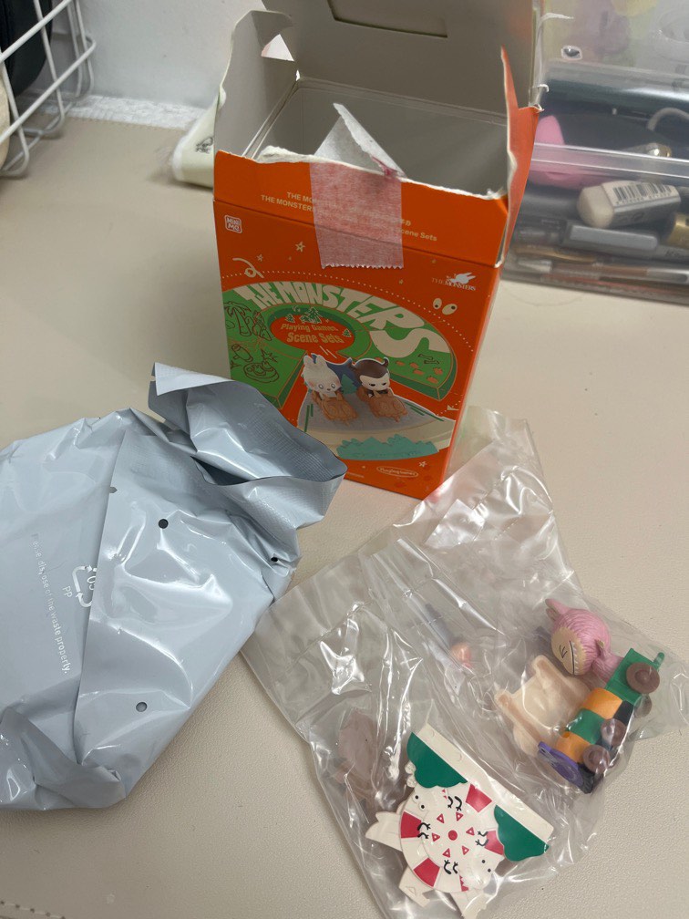 Labubu train, Hobbies & Toys, Toys & Games on Carousell