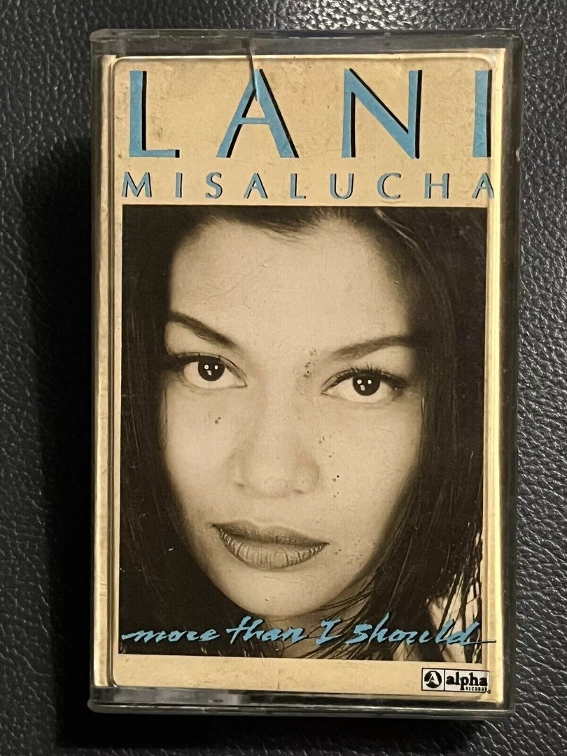 LANI MISALUCHA More Than I Should TAGALOG OPM Philippines Cassette ...