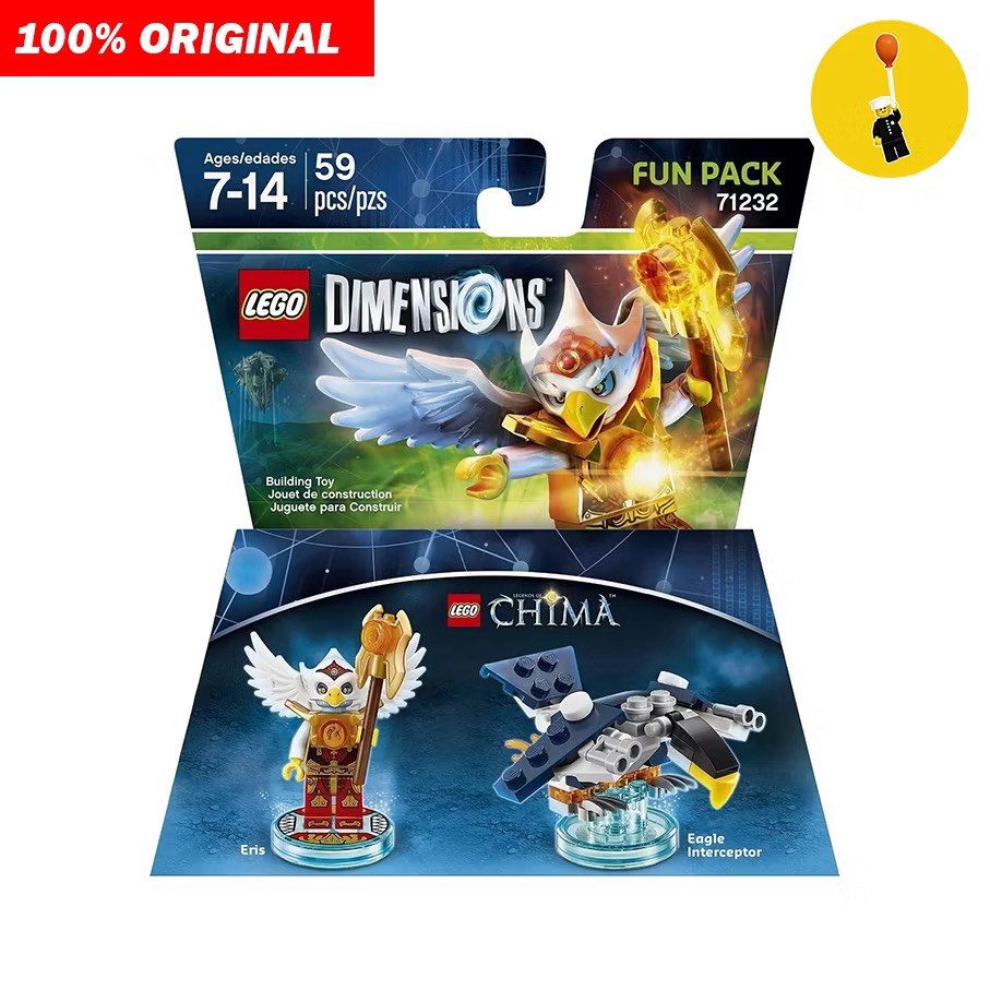 LEGO 71232 DIMENSIONS LEGENDS CHIMA-Eric (Condition as photo show ...
